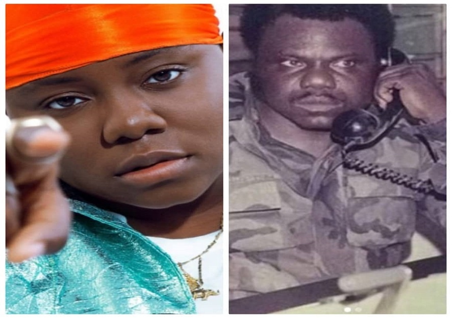 Simeon Apata, the military father of Nigerian singer, Teni, who was ...